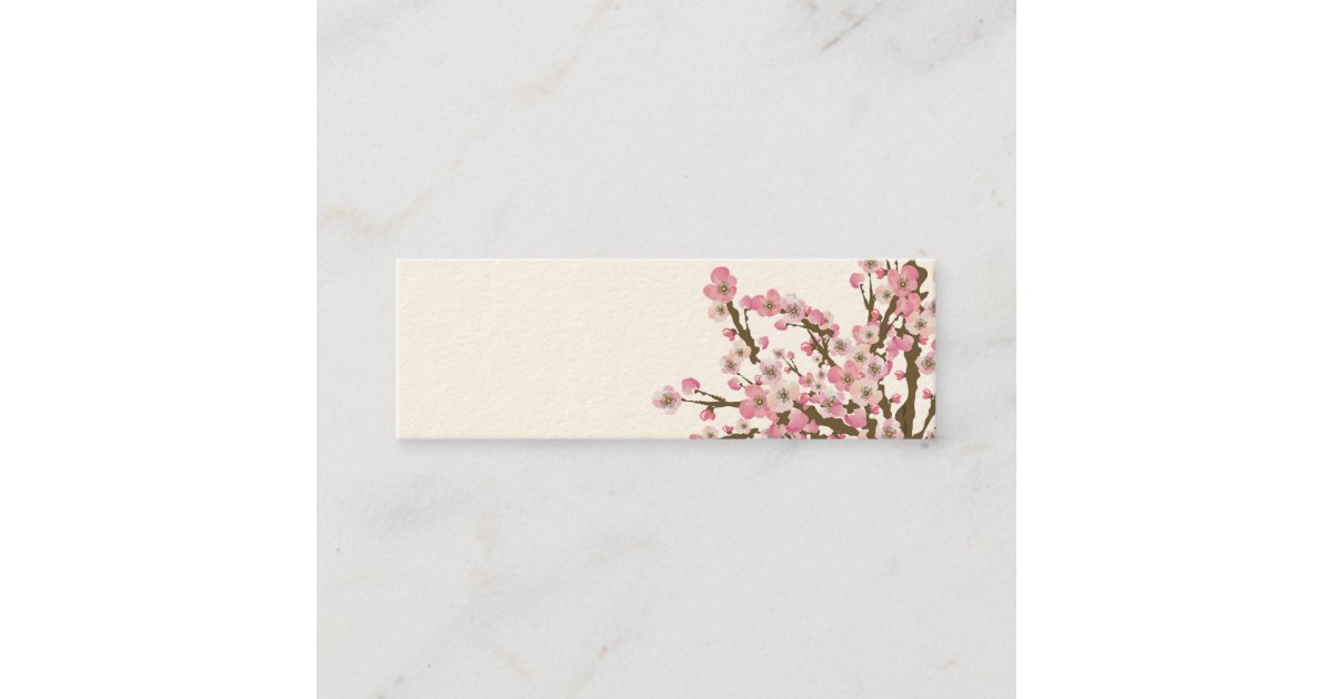Cherry blossom tree Business Card | Zazzle