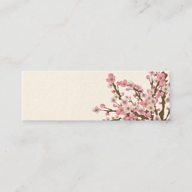 Cherry blossom tree Business Card | Zazzle