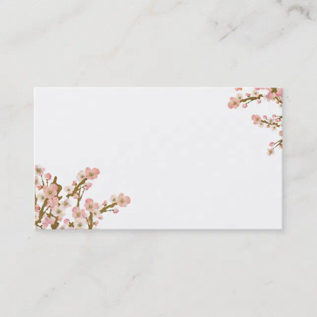 Cherry blossom tree Business Card | Zazzle