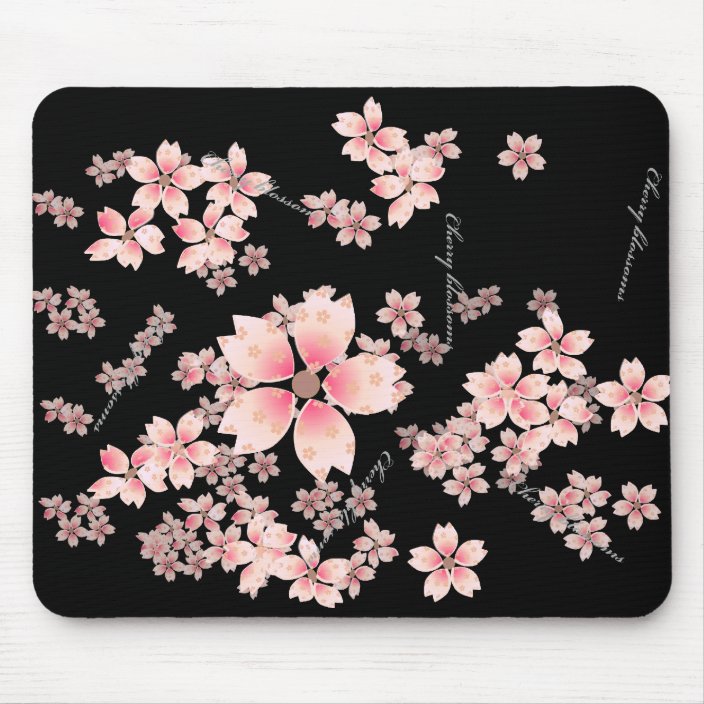 Cherry-blossoms Mouse Pad | Zazzle.com