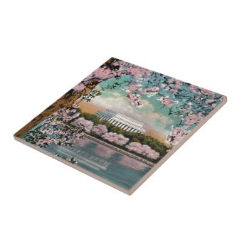 Cherry Blossoms Tile | Zazzle