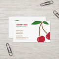 Cherry Business Card | Zazzle
