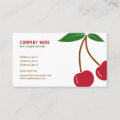 Cherry Business Card | Zazzle