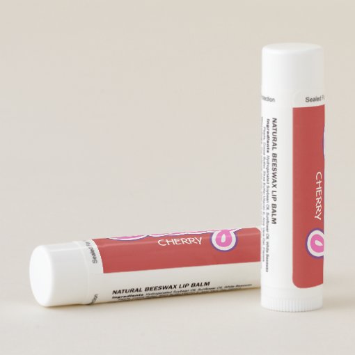 Cherry Flavored Lipstick Lip Balm | Zazzle