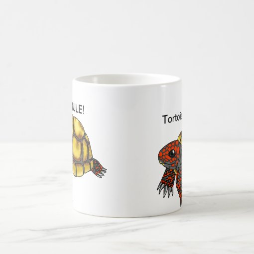 Cherry-Head Red-Footed Tortoise Mug | Zazzle