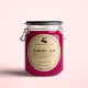 Cherry Jam Jar Label Packaging Design | Zazzle