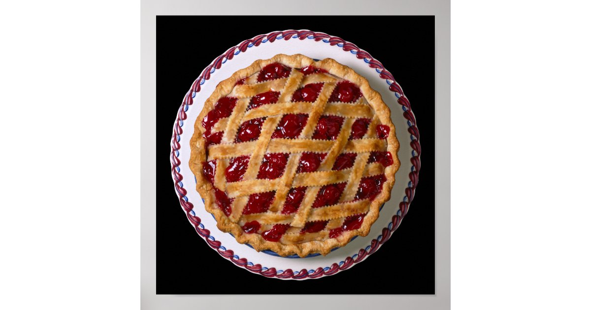 Cherry Pie Poster | Zazzle