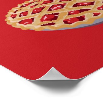 Cherry Pie Print | Zazzle