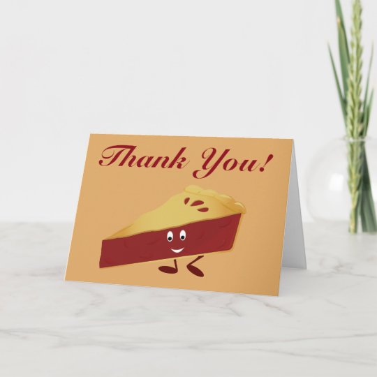 Cherry Pie Slice thank you | Zazzle.com