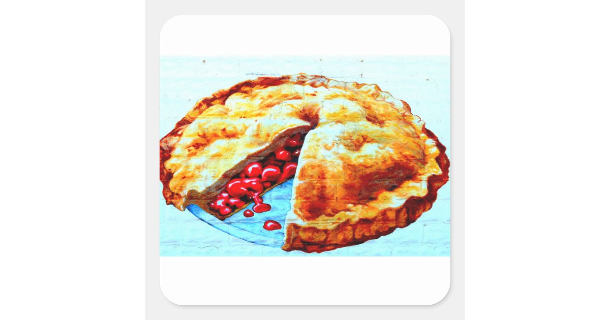 cherry pie sticker | Zazzle