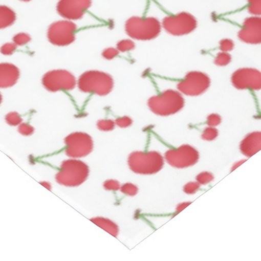 Cherry Print Tablecloth | Zazzle