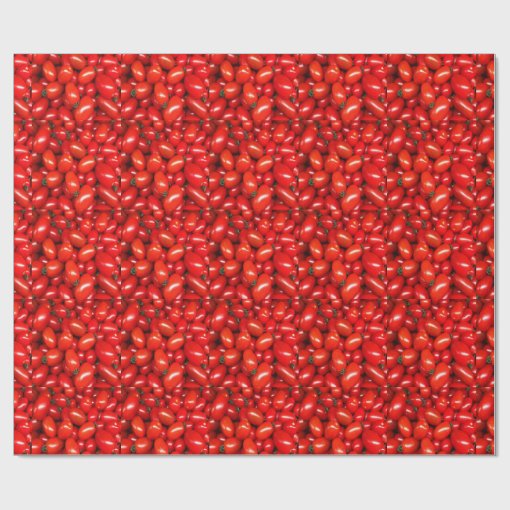 Cherry Tomatoes Wrapping Paper | Zazzle