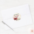 Cherry Vanilla Classic Round Sticker | Zazzle