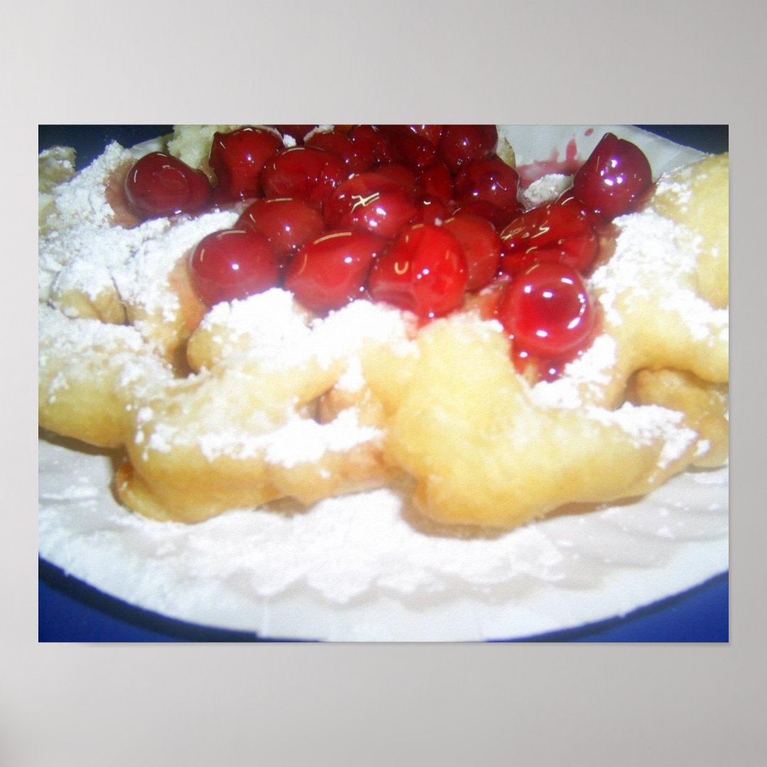 Cherryl Funnel Cake poster | Zazzle