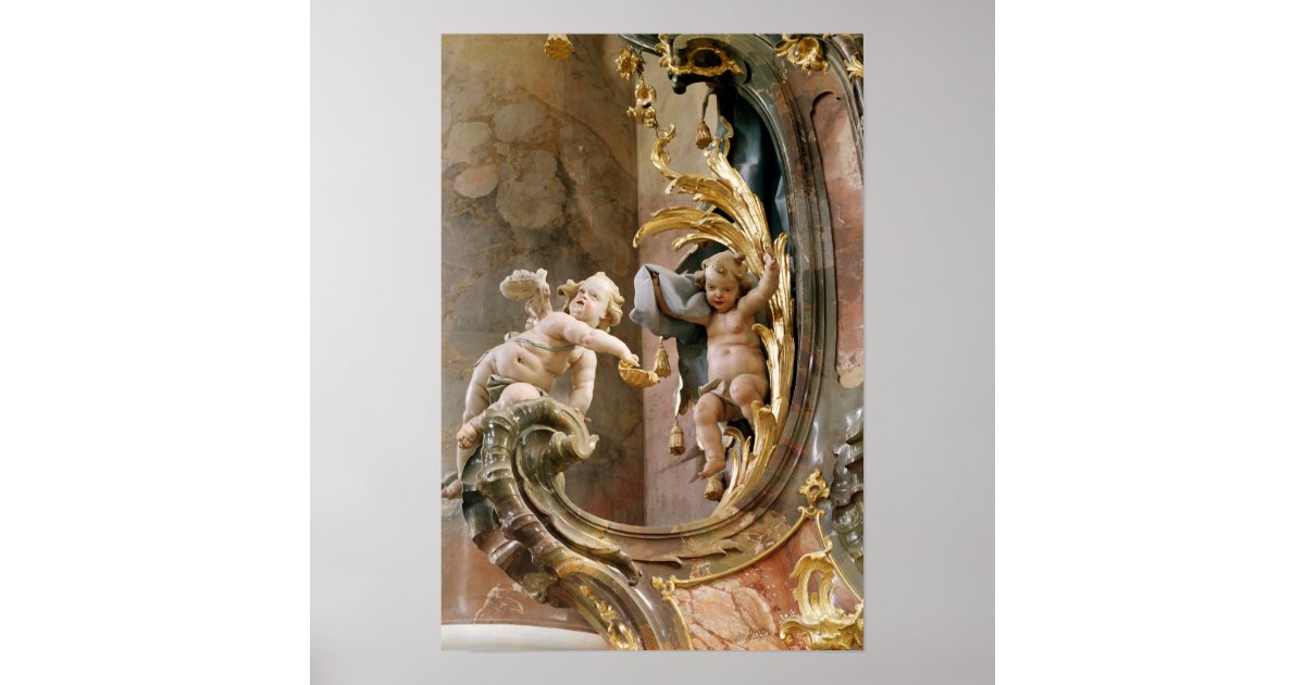 Cherubs, 1737-66 poster | Zazzle