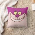 Cheshire Cat Face Throw Pillow | Zazzle