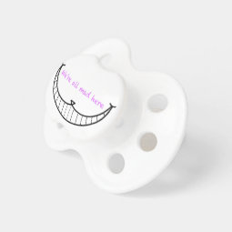 Cheshire Cat Smile Pacifier | Zazzle