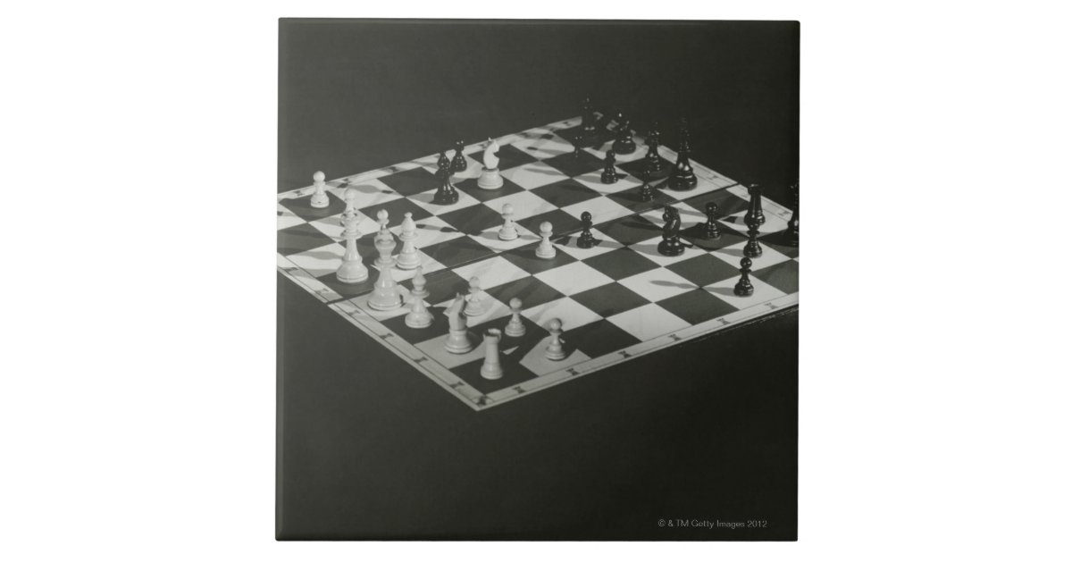 Chess Board Tile | Zazzle