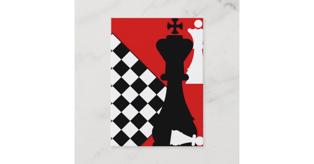 Chess Club Business Card | Zazzle
