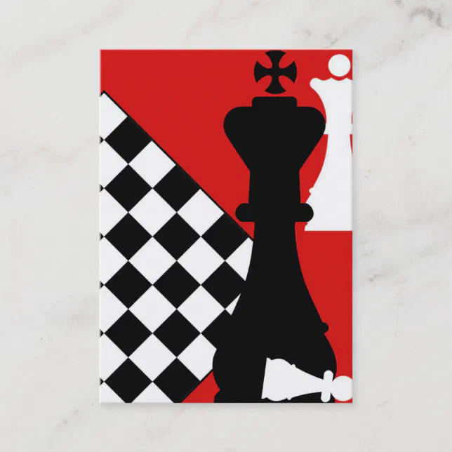 Chess Club Business Card | Zazzle