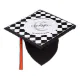 Chess Club Custom Name Initial Graduation Cap Topper | Zazzle