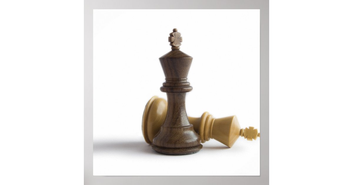 Chess Game Over Poster | Zazzle