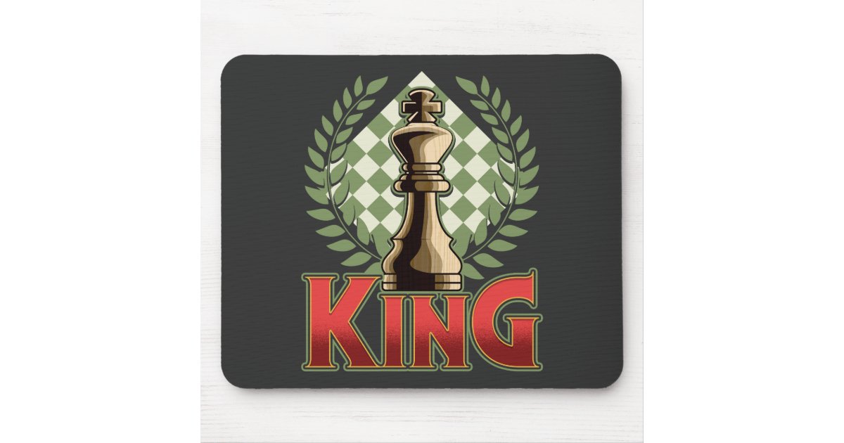 Chess King Mouse Pad | Zazzle