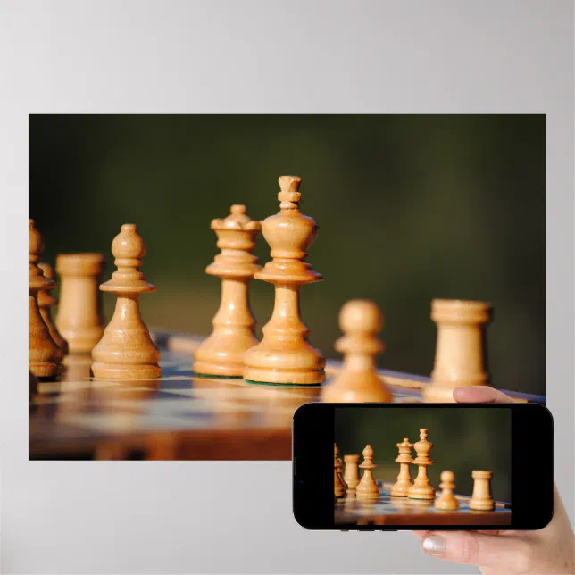 Chess King Poster | Zazzle