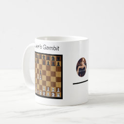 Chess Opening Coffee Mug - The Queen's Gambit | Zazzle