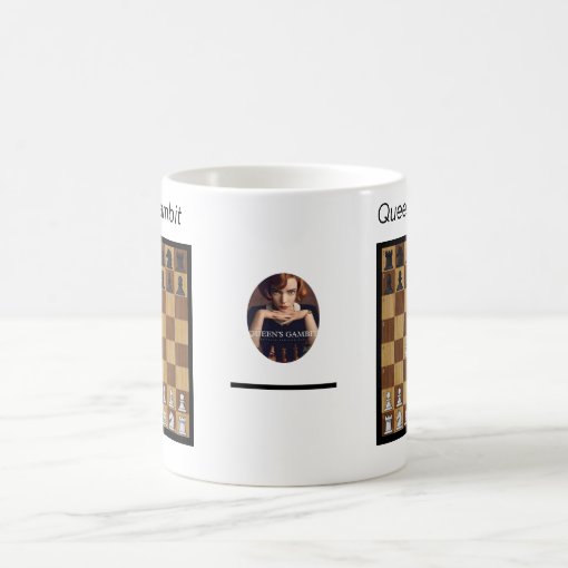 Chess Opening Coffee Mug - The Queen's Gambit | Zazzle