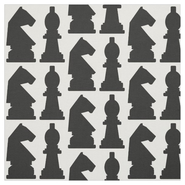 CHESS custom fabric | Zazzle.com