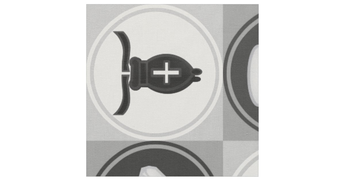 Chess Pattern Fabric | Zazzle