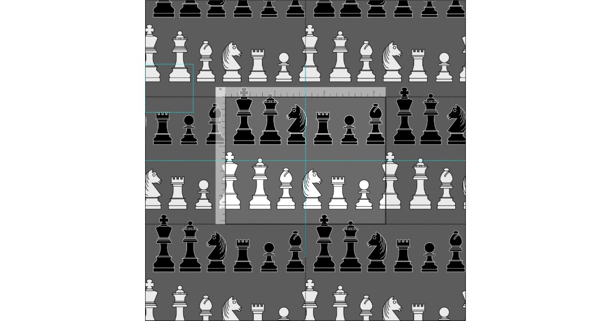 Chess Pieces Board Games Fabric | Zazzle