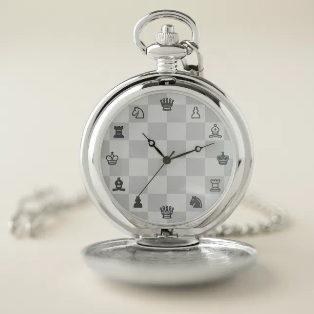Chess Pocket Watch | Zazzle