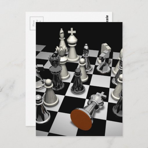 Chess Postcard | Zazzle