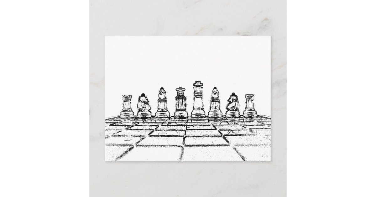 Chess Postcard | Zazzle