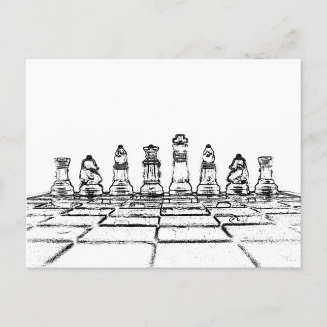 Chess Postcard | Zazzle