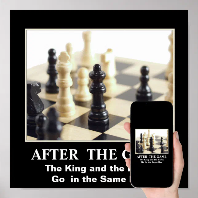 Chess Poster | Zazzle