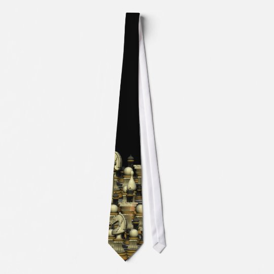 chess Tie with chess peaces | Zazzle.com