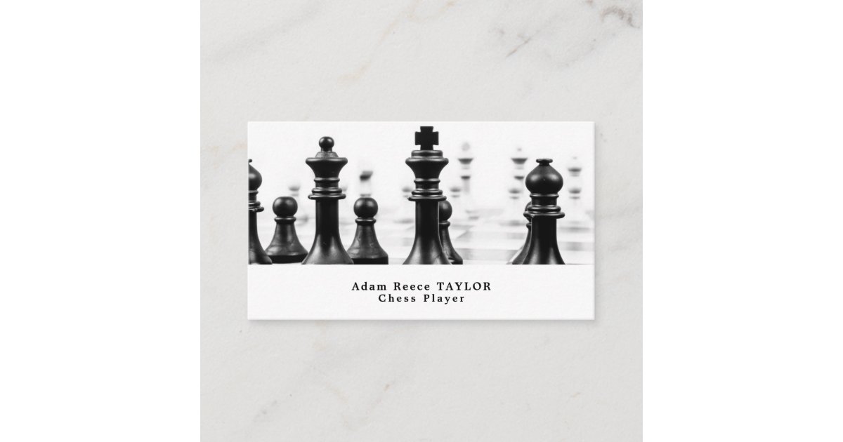 Chessboard, Chess Club Business Card | Zazzle