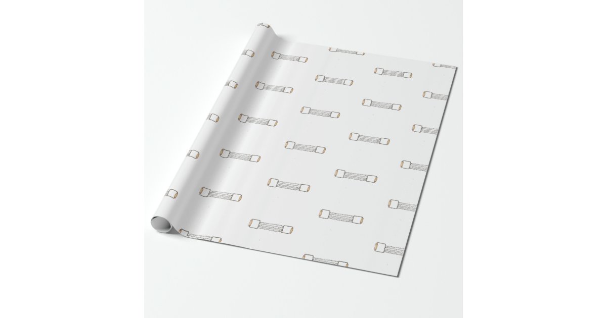 Chest stretcher wrapping paper | Zazzle