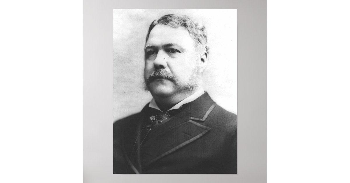 Chester A. Arthur 21st President Poster | Zazzle