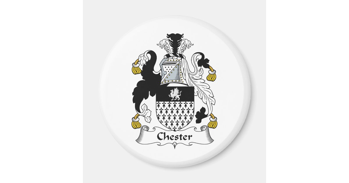 Chester Family Crest Magnet | Zazzle