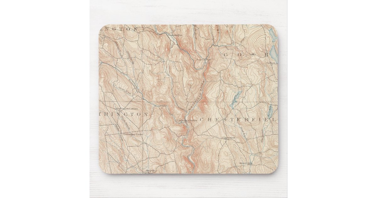 Chesterfield, Massachusetts Mouse Pad | Zazzle