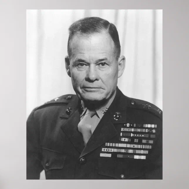 Chesty Puller Poster | Zazzle