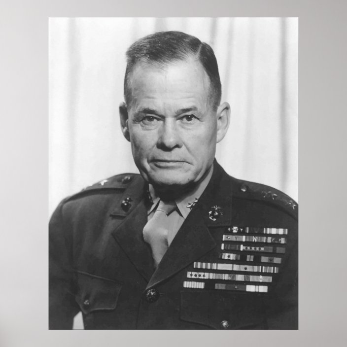 Chesty Puller Poster | Zazzle.com