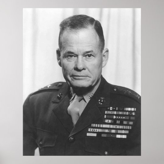 Chesty Puller Poster | Zazzle.com