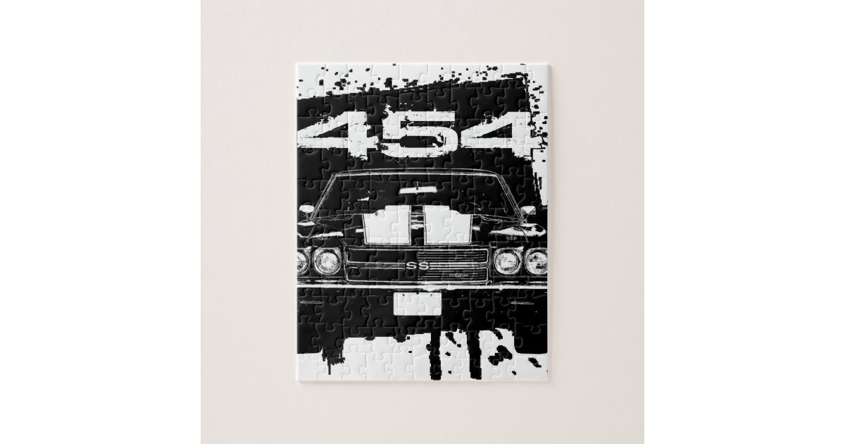 Chevelle 454 jigsaw puzzle | Zazzle