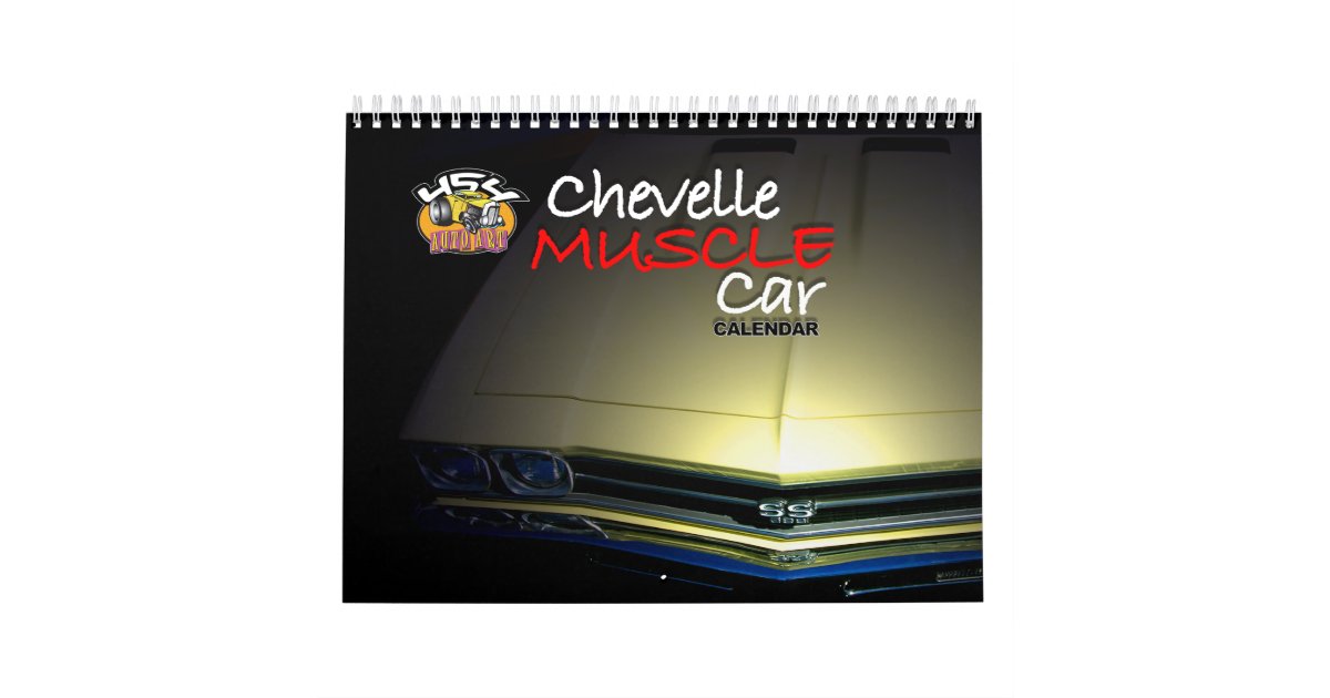 Chevelle Muscle Car Calendar | Zazzle