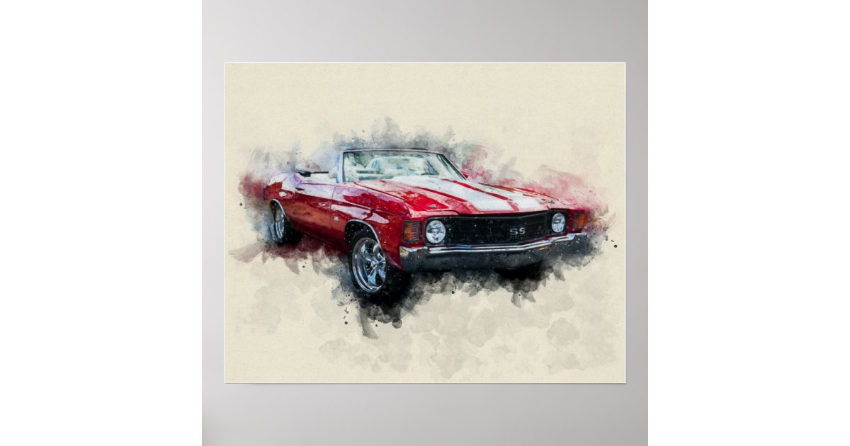Chevrolet Camaro Poster | Zazzle